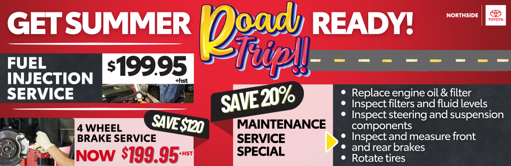 August Service Specials! - Northside Toyota